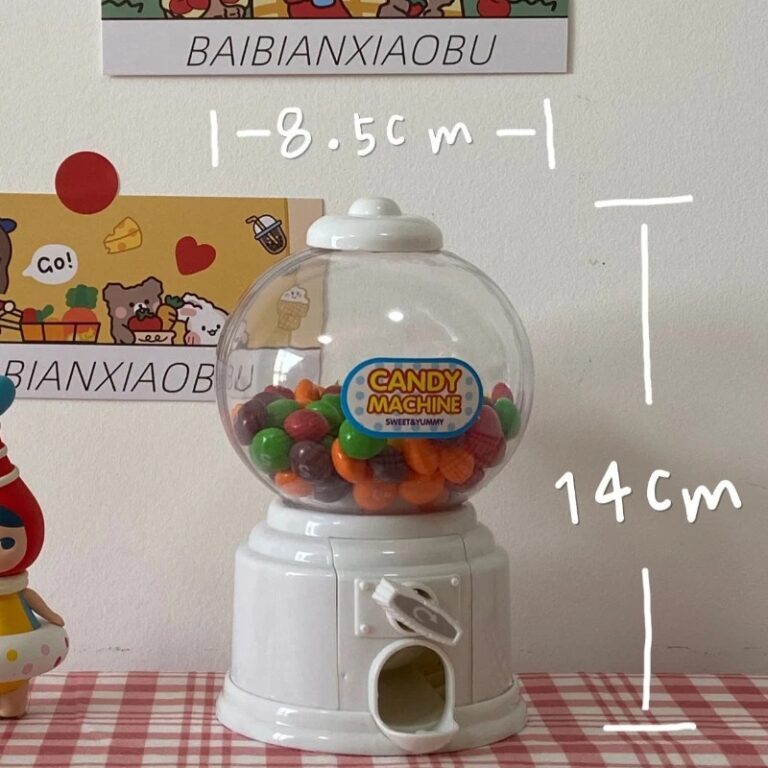 Mini distributeur bonbon blanc